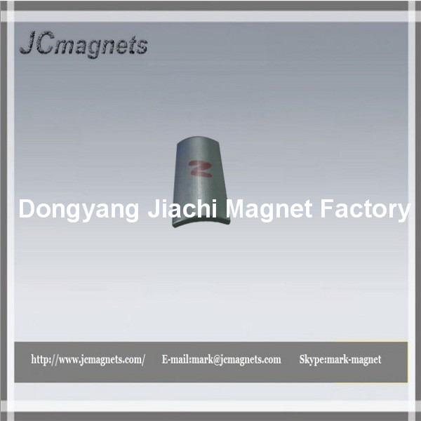 NdfeB Arc-segment magnet for motor