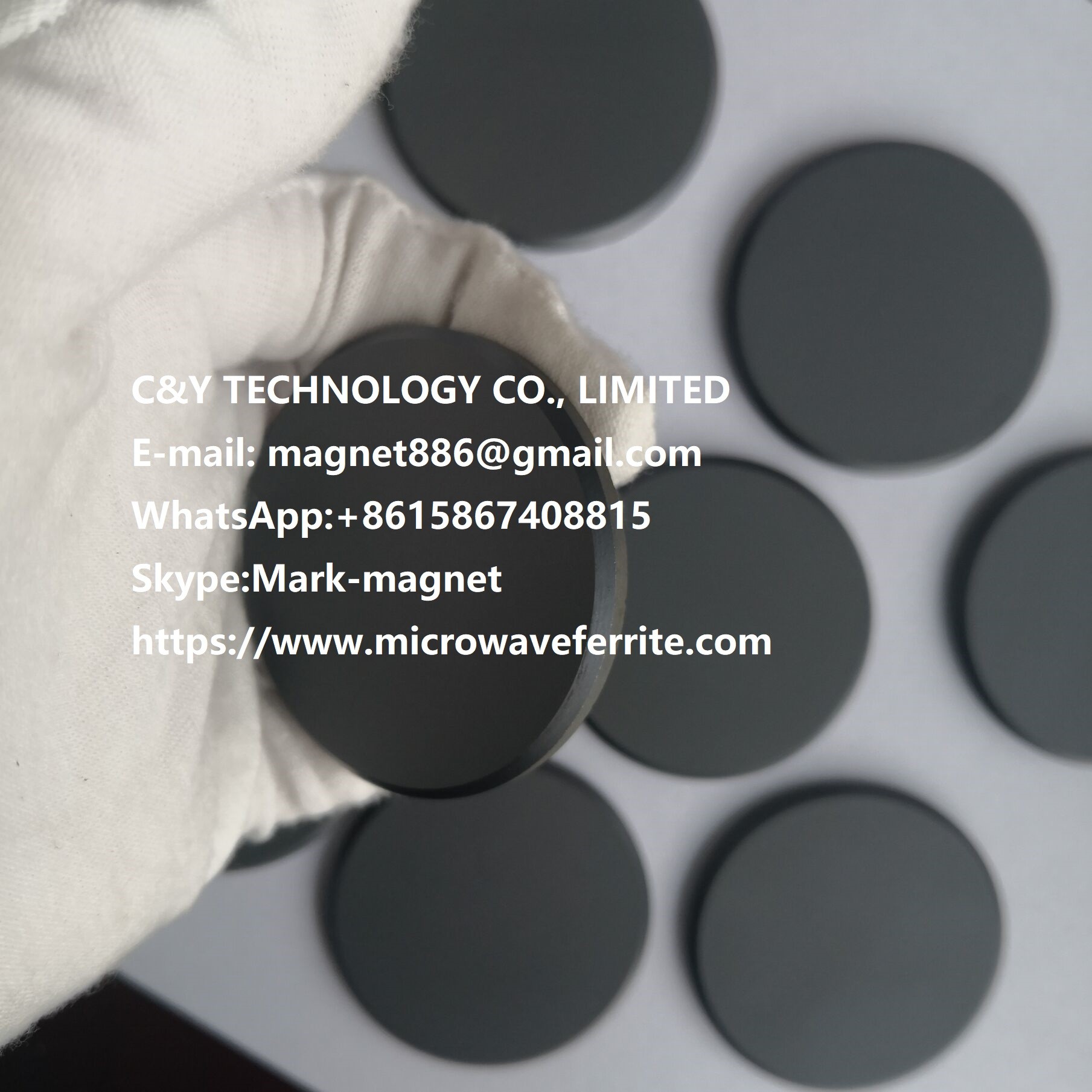 Tolerance ±0.02mm Ferrite Triangle Core for Stable Isolators and ...